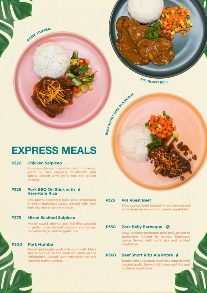 BISTRO IBARRA MENU – Ibarra's Venue & Catering
